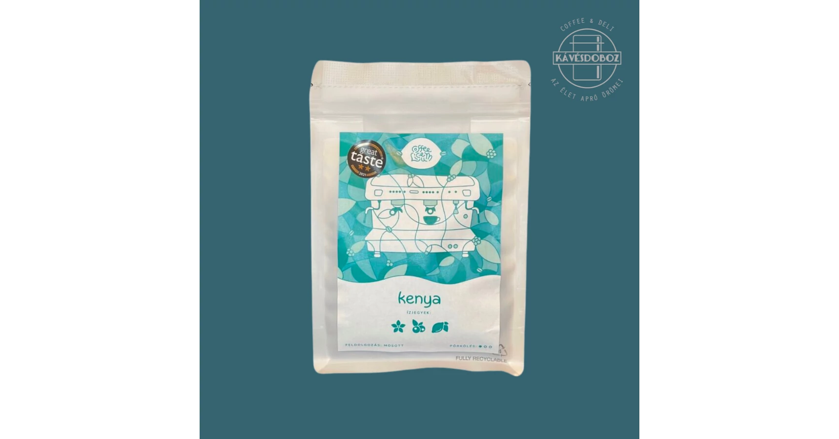 Kenya 100% Arabica szemes kávé - Coffee Liceum Eger (250 g) - Szemes kávék
